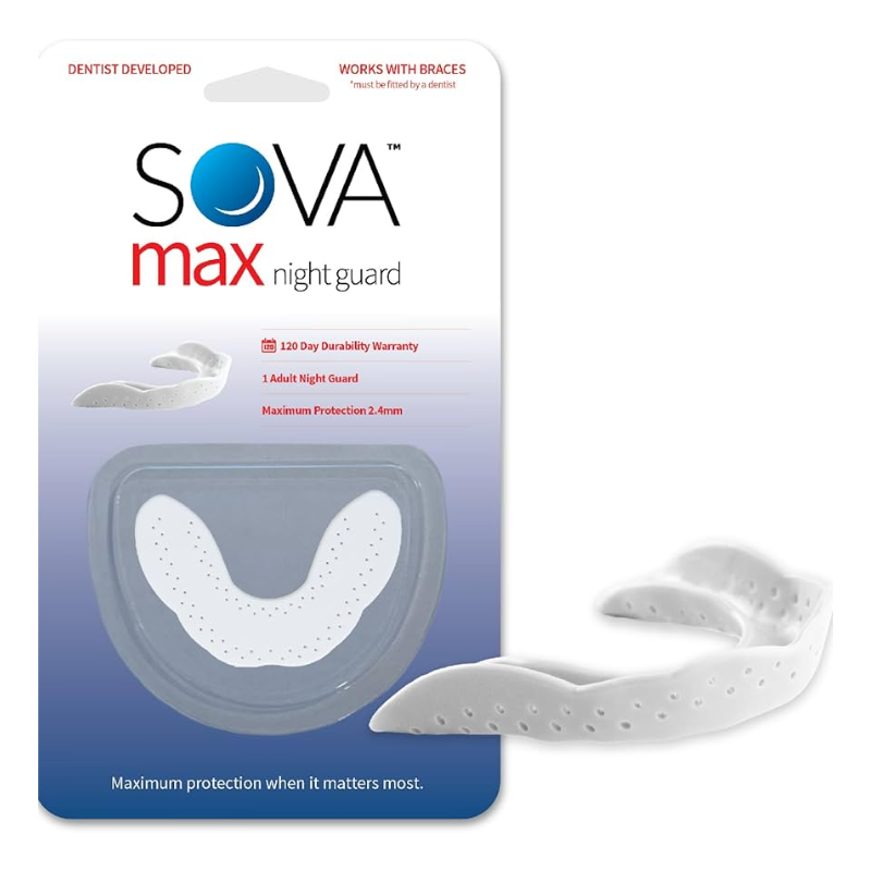 SOVA Max Night Guard 2.4mm for Severe Bruxism – Custom Fit – APAC Dental