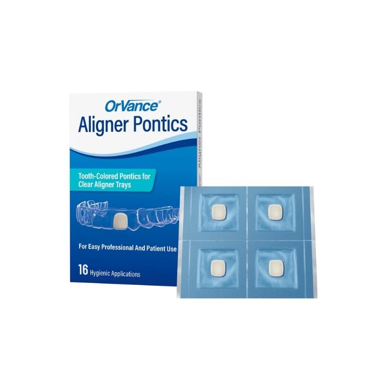 Aligner Pontic: OrVance Aligner Pontics Invisalign Fake Tooth Gap Fill ...